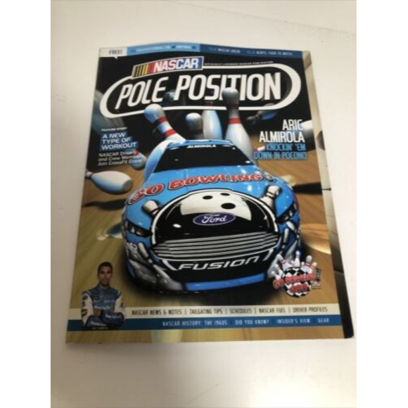 Other | Nascar Pole Position Magazine Aug 213 Pocono Aric Almirola ...